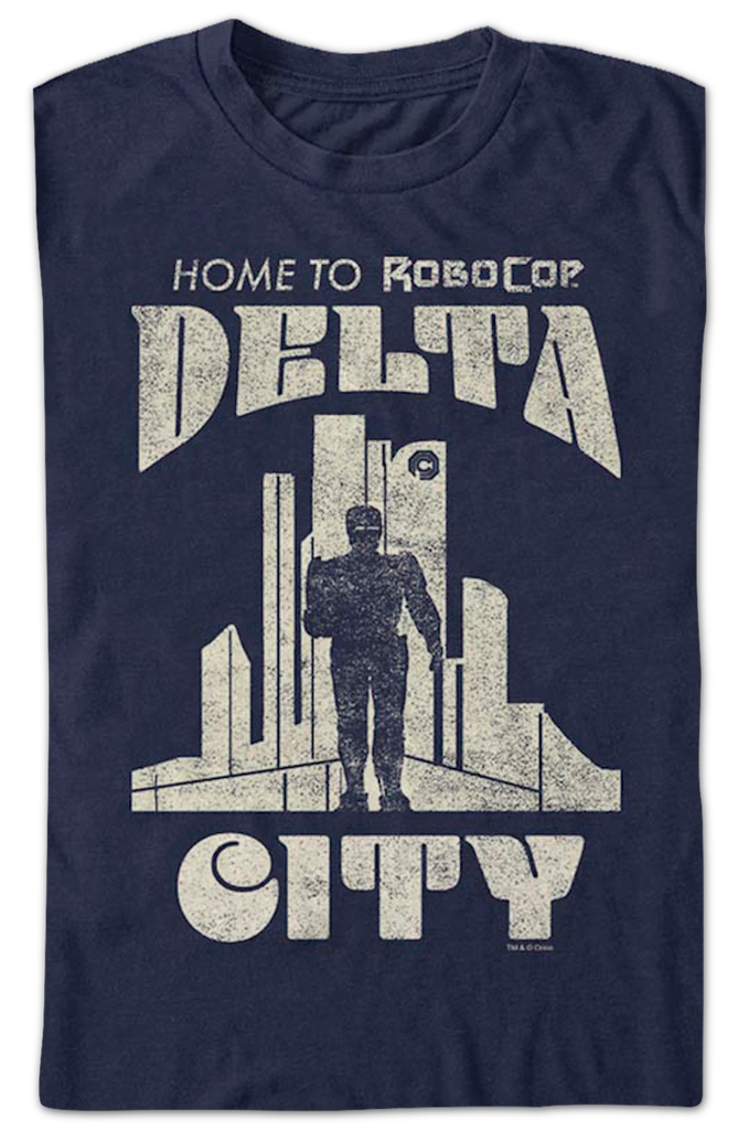 Delta City Silhouette Robocop T-Shirt