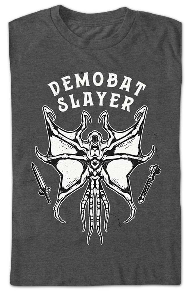 Demobat Slayer Stranger Things T-Shirt
