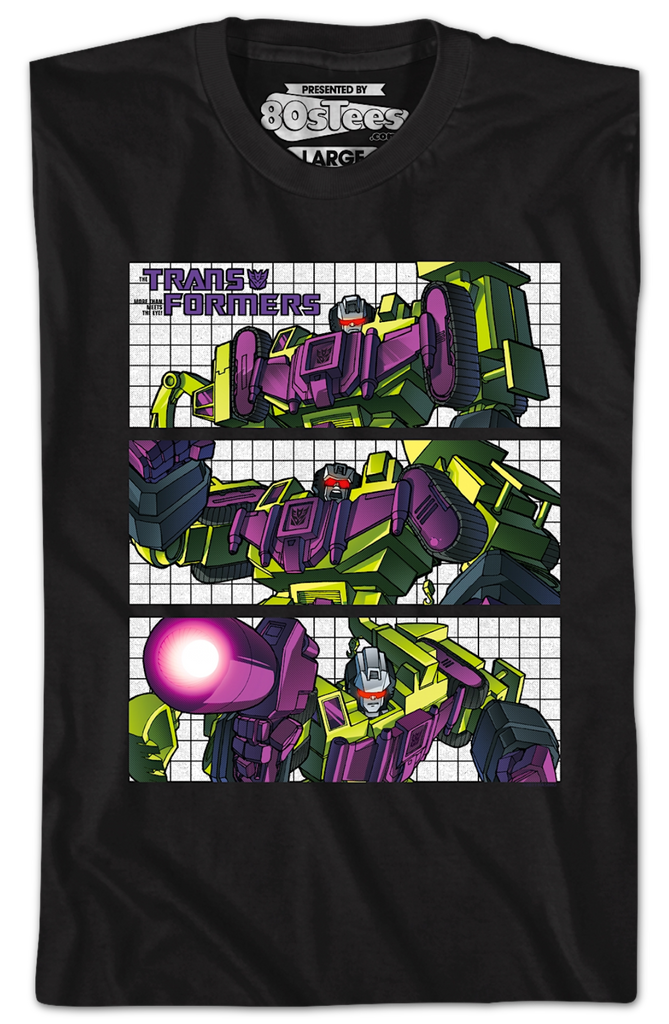 Devastator Frames Transformers T-Shirt