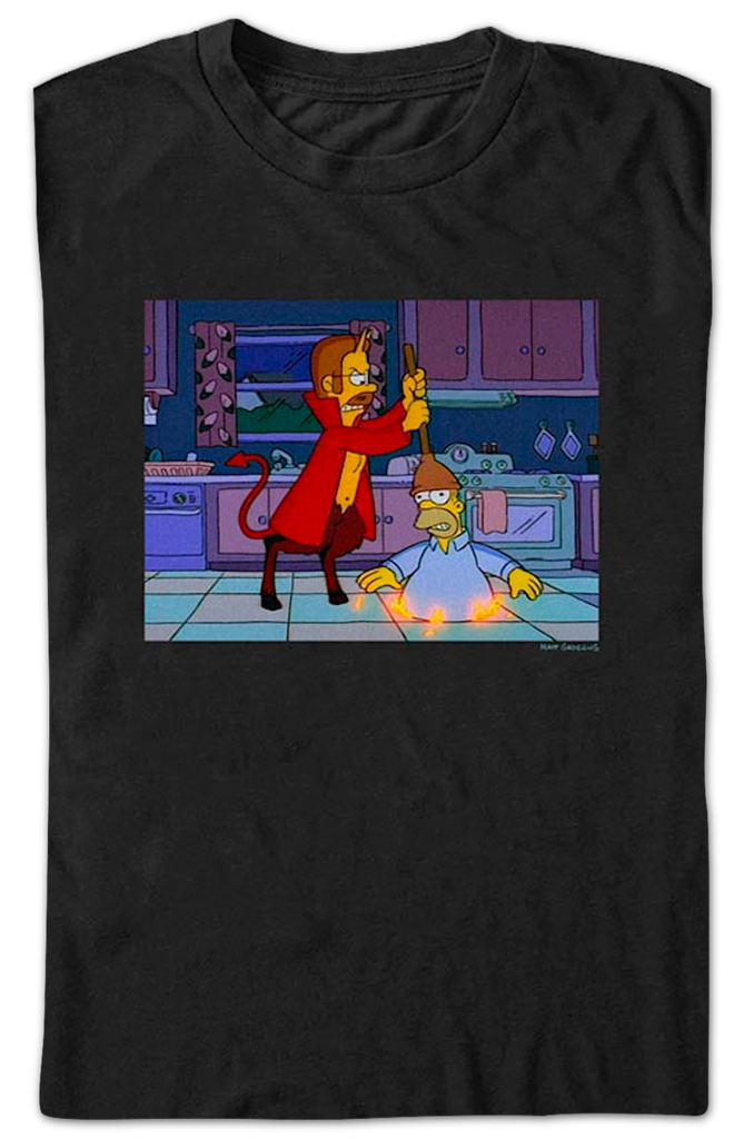 Devil Flanders The Simpsons T-Shirt