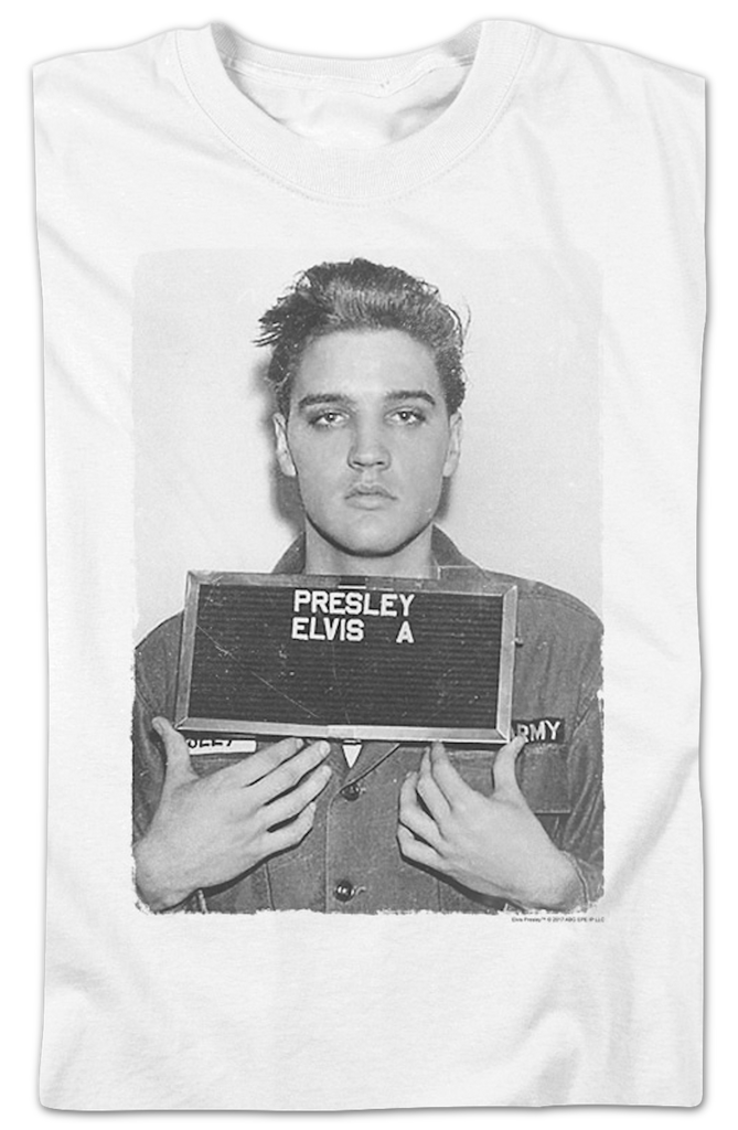 Discharge Photo Elvis Presley T-Shirt