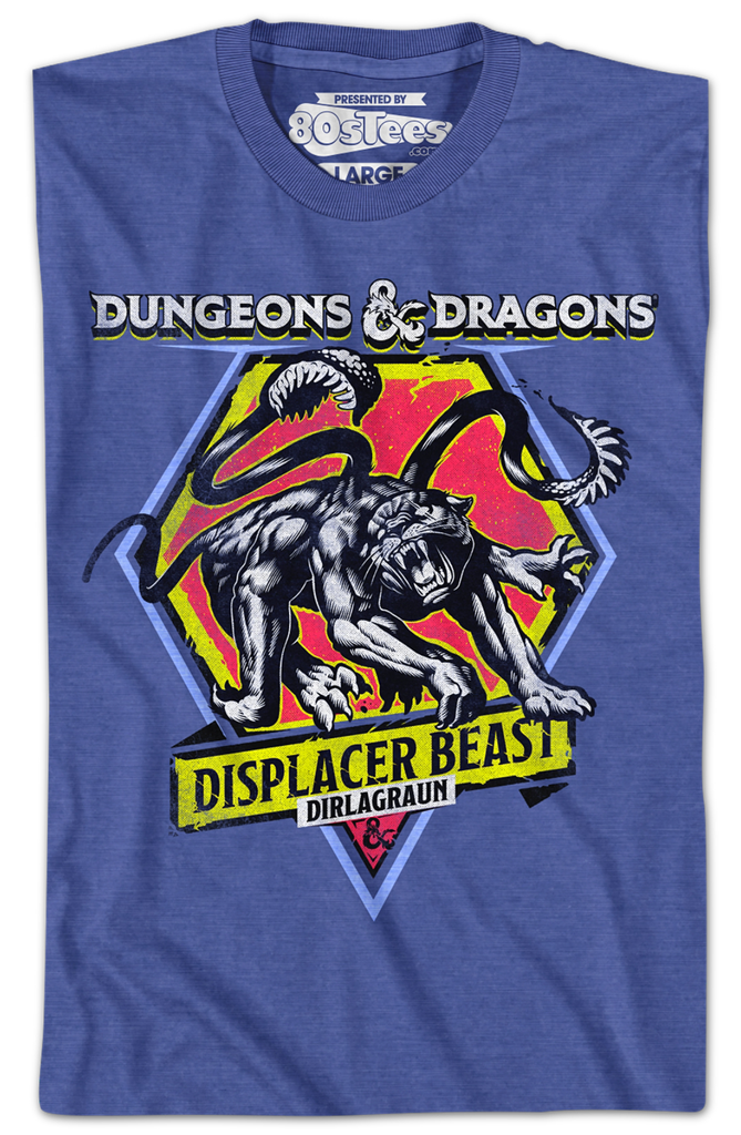 Displacer Beast Dirlagraun Dungeons & Dragons T-Shirt