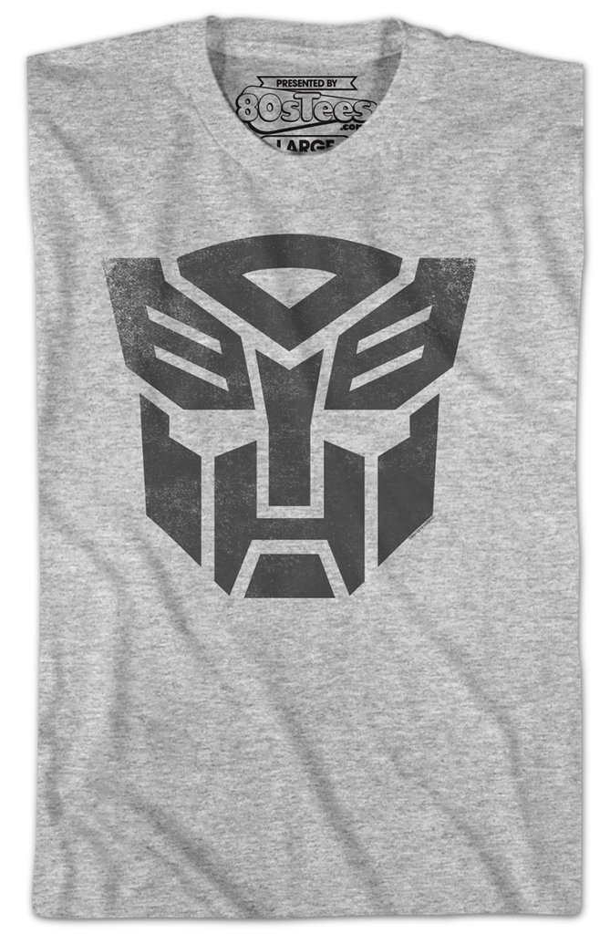Distressed Autobots Logo Transformers T-Shirt