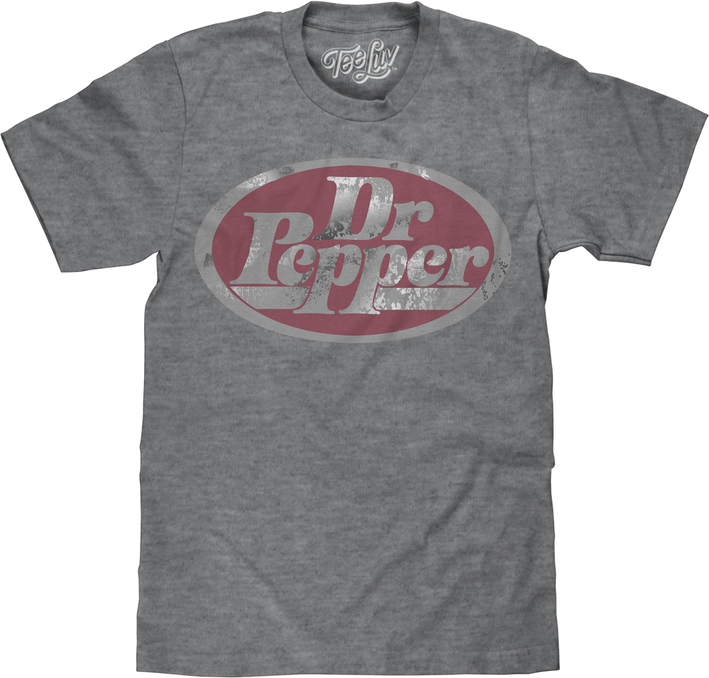 Distressed Classic Logo Dr. Pepper T-Shirt