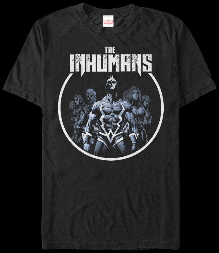 Distressed Logo Inhumans T-Shirt