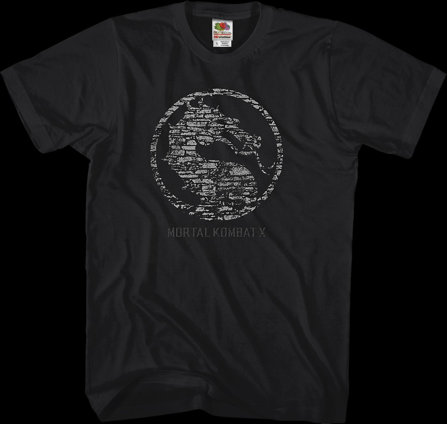 Distressed Logo Mortal Kombat X T-Shirt