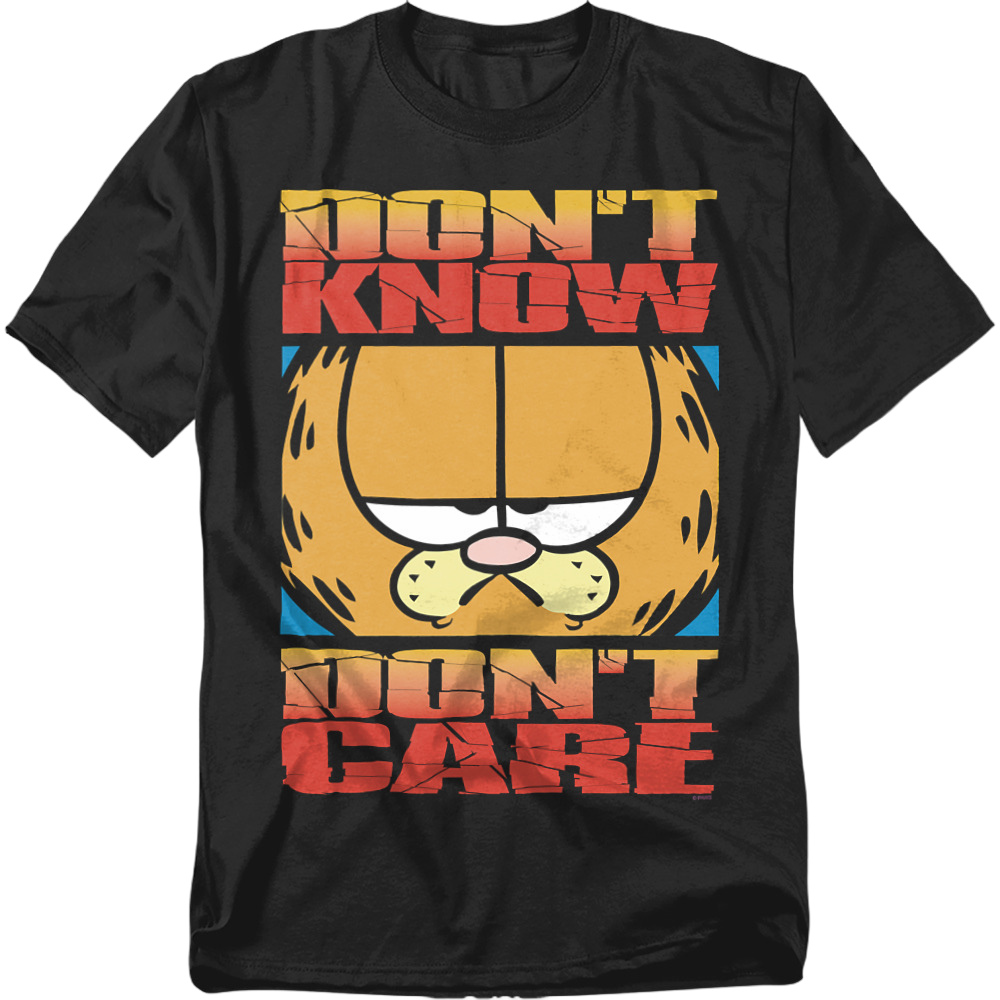 Don't Know Don't Care Garfield T-Shirt