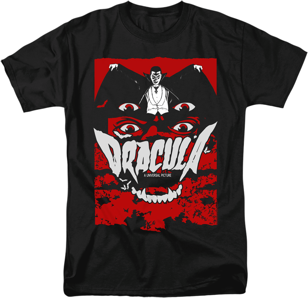 Dracula T-Shirt: Dracula Mens T-Shirt