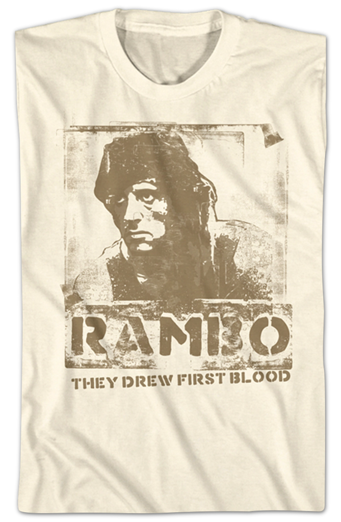 Drew First Blood Rambo T-Shirt