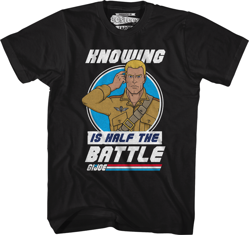 Duke Knowing Is Half The Battle GI Joe T-Shirt