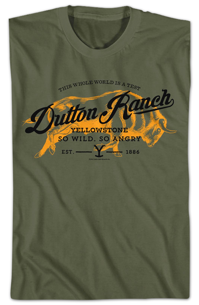 Dutton Ranch Buffalo Yellowstone T-Shirt