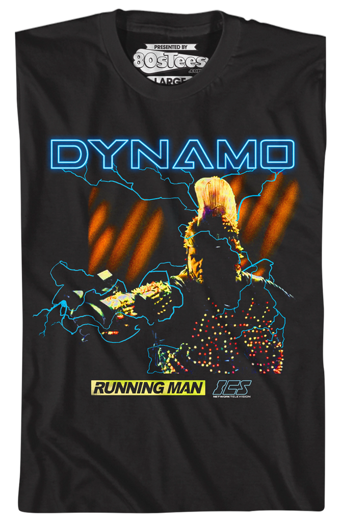 Dynamo Running Man T-Shirt: Running Man Mens T-Shirt