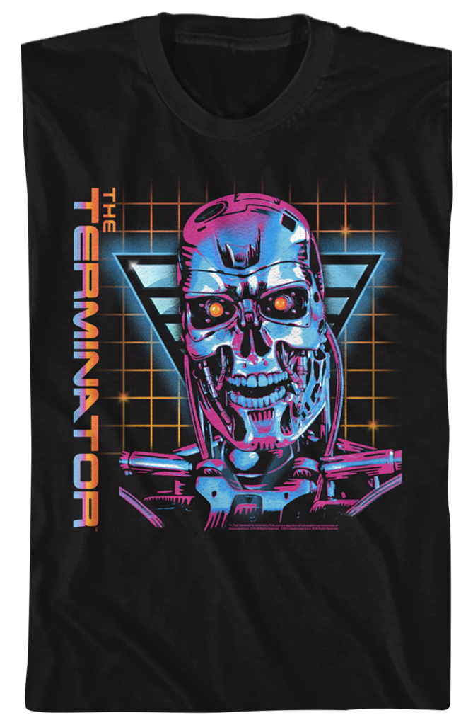 Endoskeleton Terminator T-Shirt: Terminator Mens T-shirt