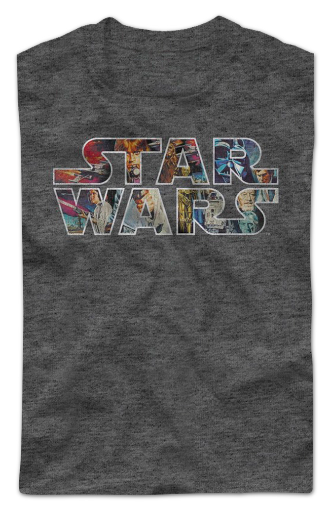 Episode IV Logo Star Wars T-Shirt