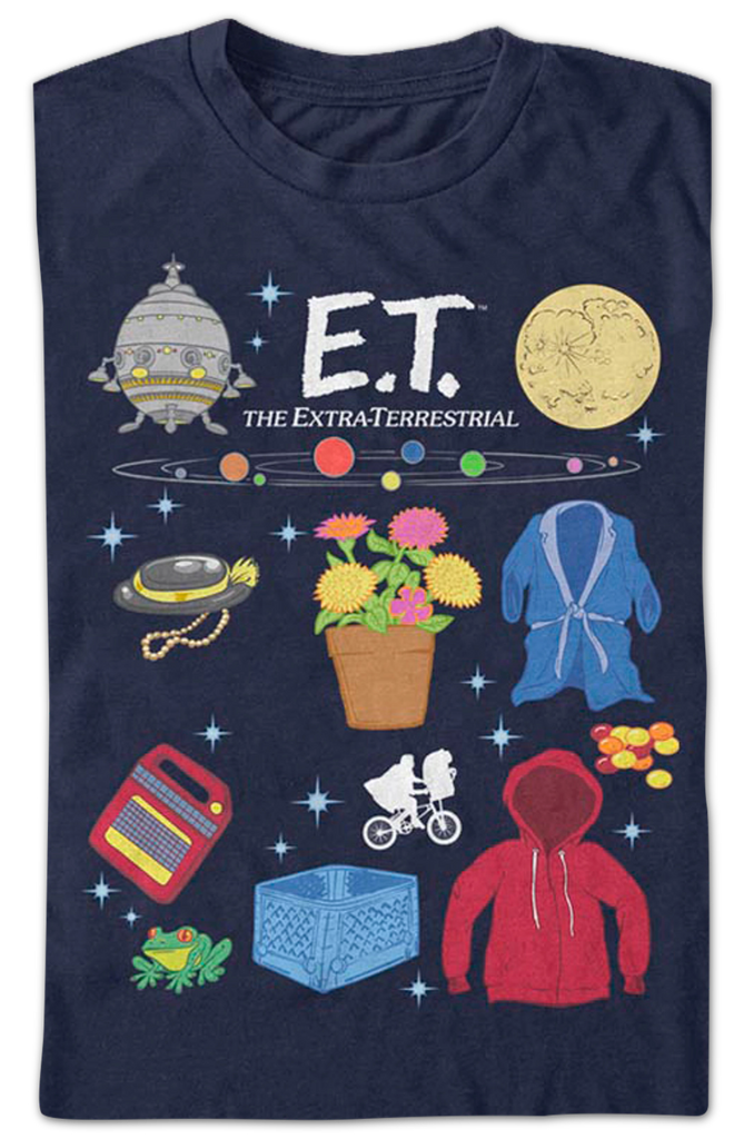 Extra-Terrestrial Items ET Shirt