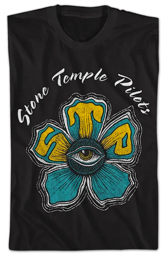 Flower Logo Stone Temple Pilots T-Shirt