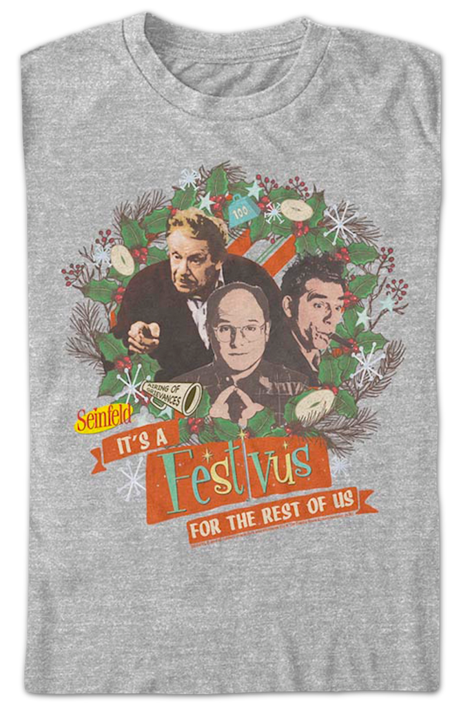 Festivus Collage Seinfeld T-Shirt