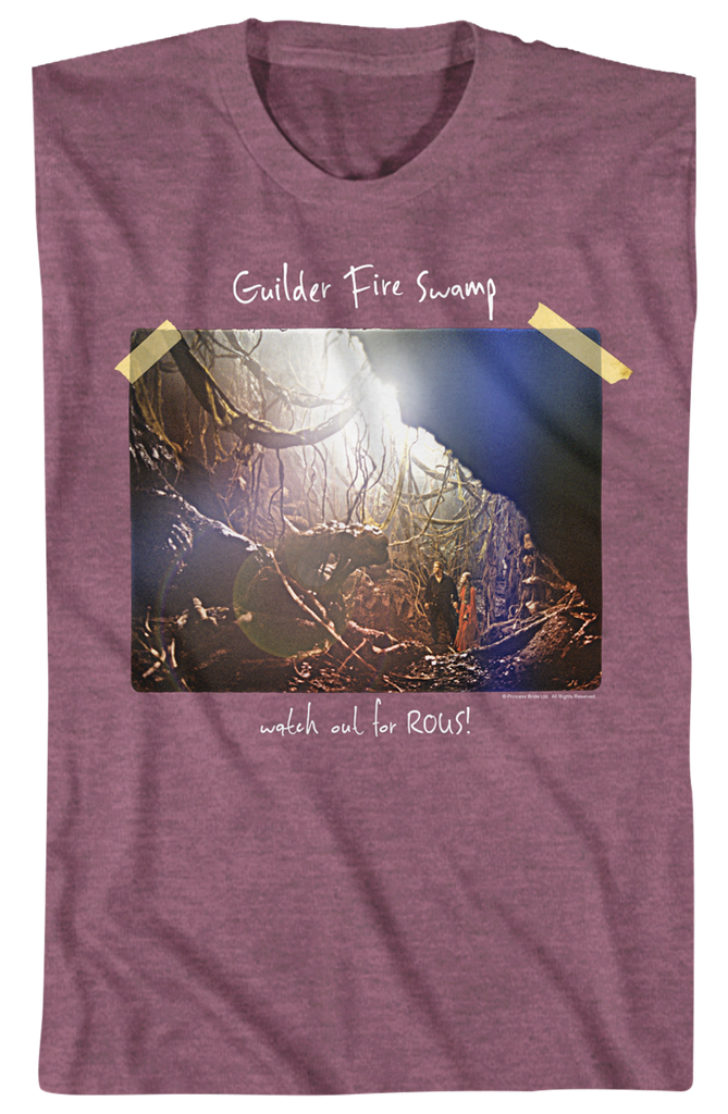 Fire Swamp Photograph Princess Bride T-Shirt
