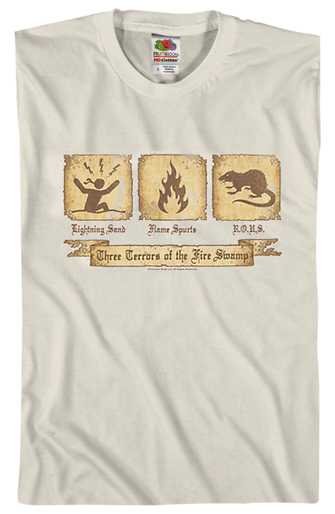 Fire Swamp Princess Bride Shirt: Princess Bride Mens T-shirt