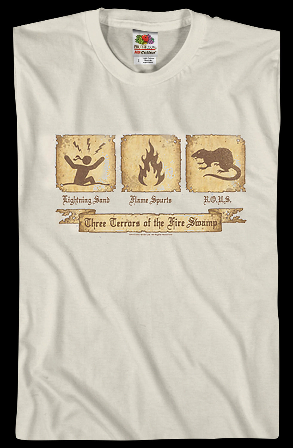 Fire Swamp Princess Bride Shirt: Princess Bride Mens T-shirt