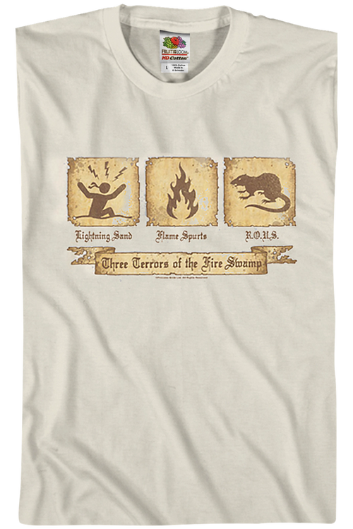 Fire Swamp Princess Bride Shirt: Princess Bride Mens T-shirt