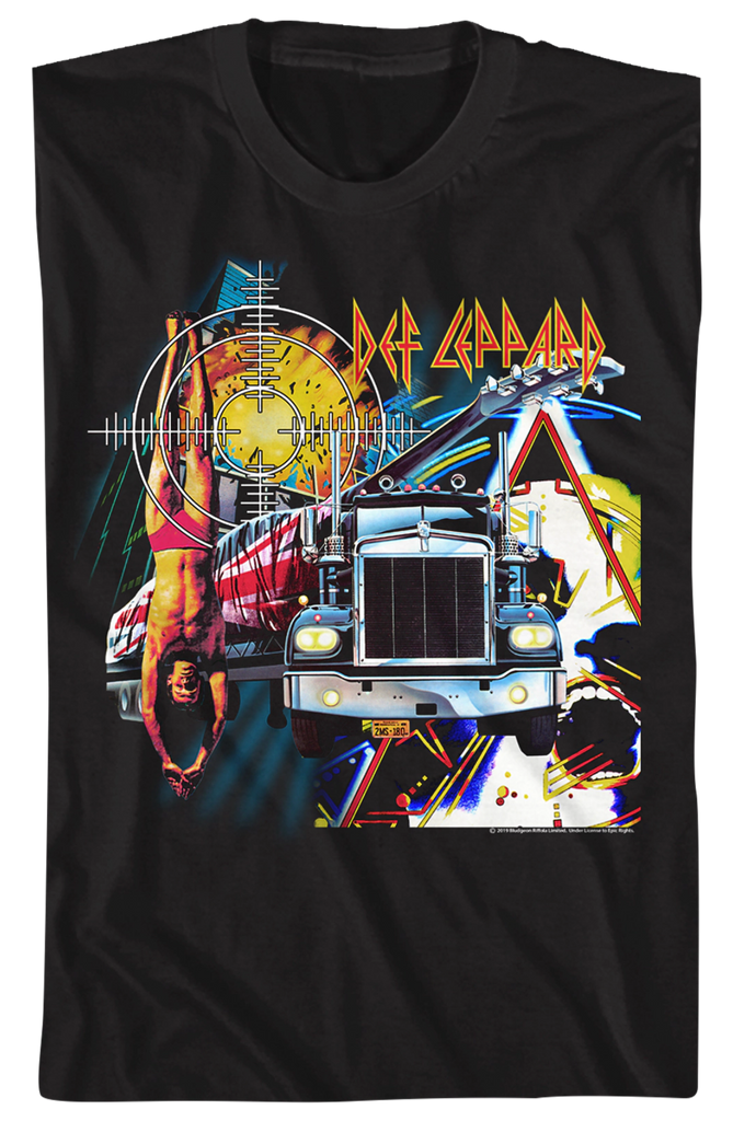 First Four Collage Def Leppard T-Shirt