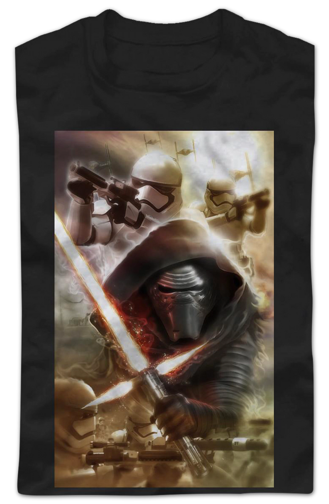 First Order Attack Star Wars T-Shirt