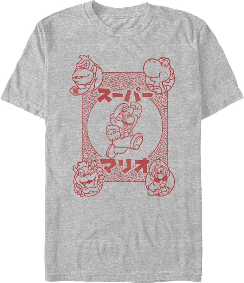 Five Elements Super Mario Bros. T-Shirt