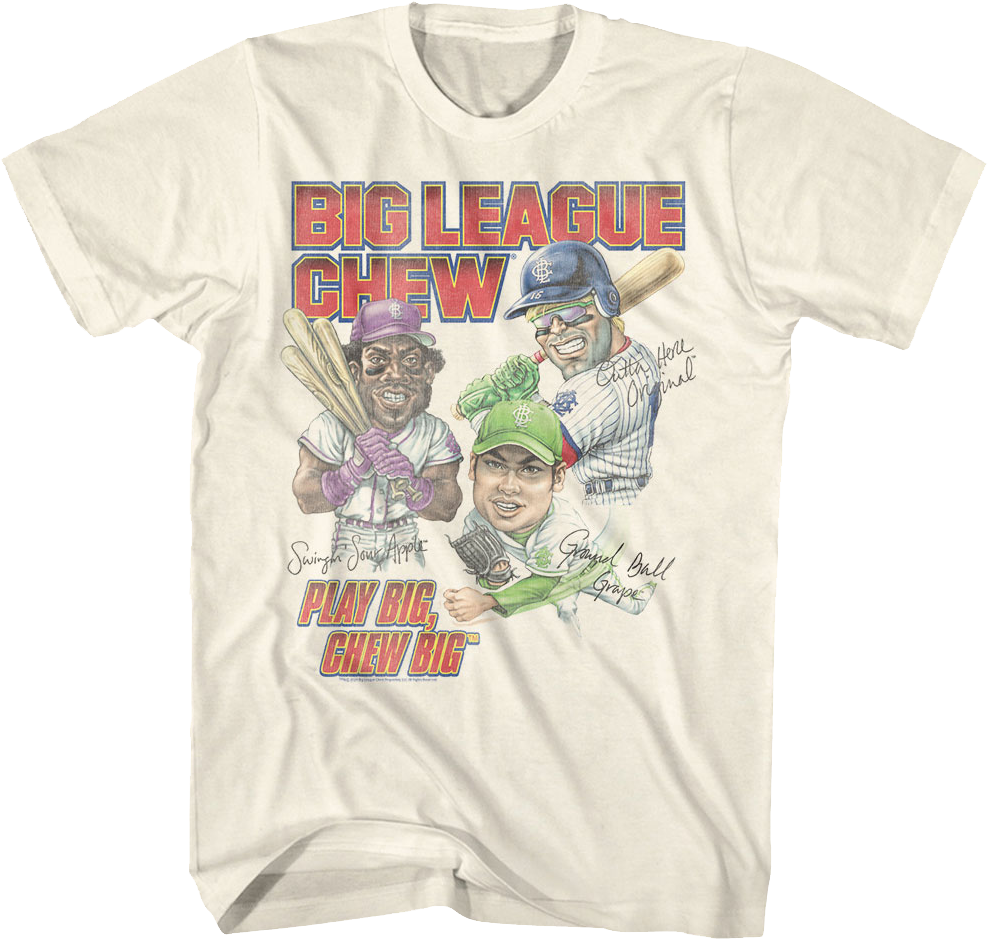 Flavor Autographs Big League Chew T-Shirt