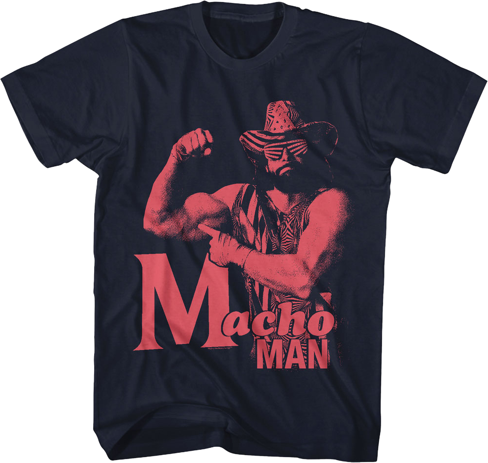 Flex & Point Macho Man Randy Savage T-Shirt