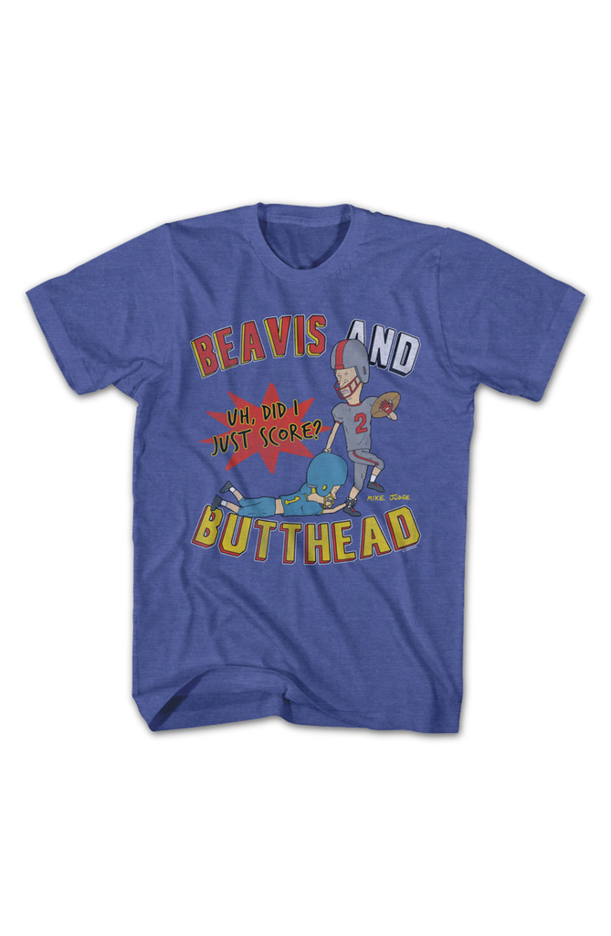 Football Did I Just Score? Beavis And Butt-Head T-Shirt