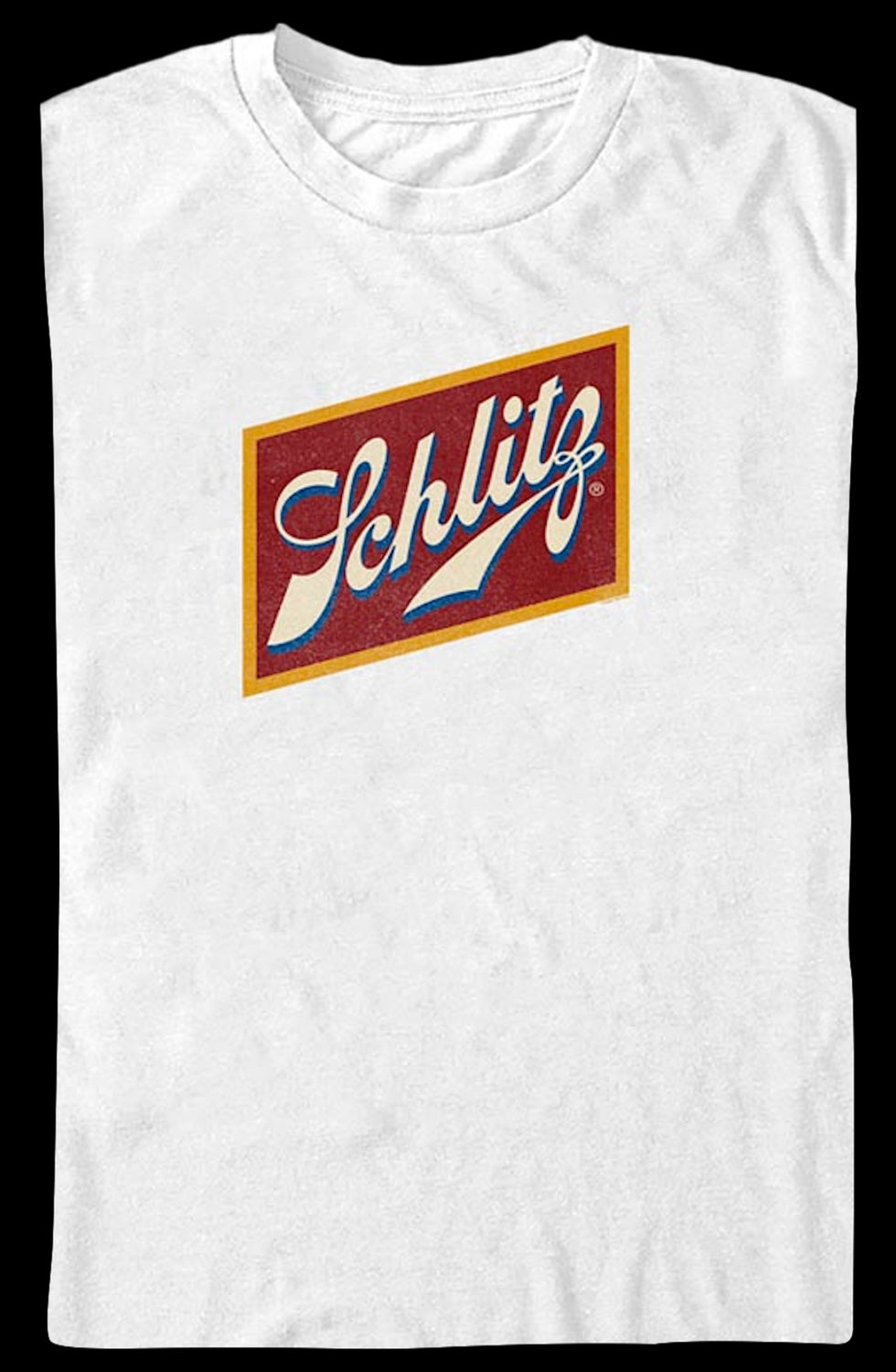 Framed Logo Schlitz Beer T-Shirt