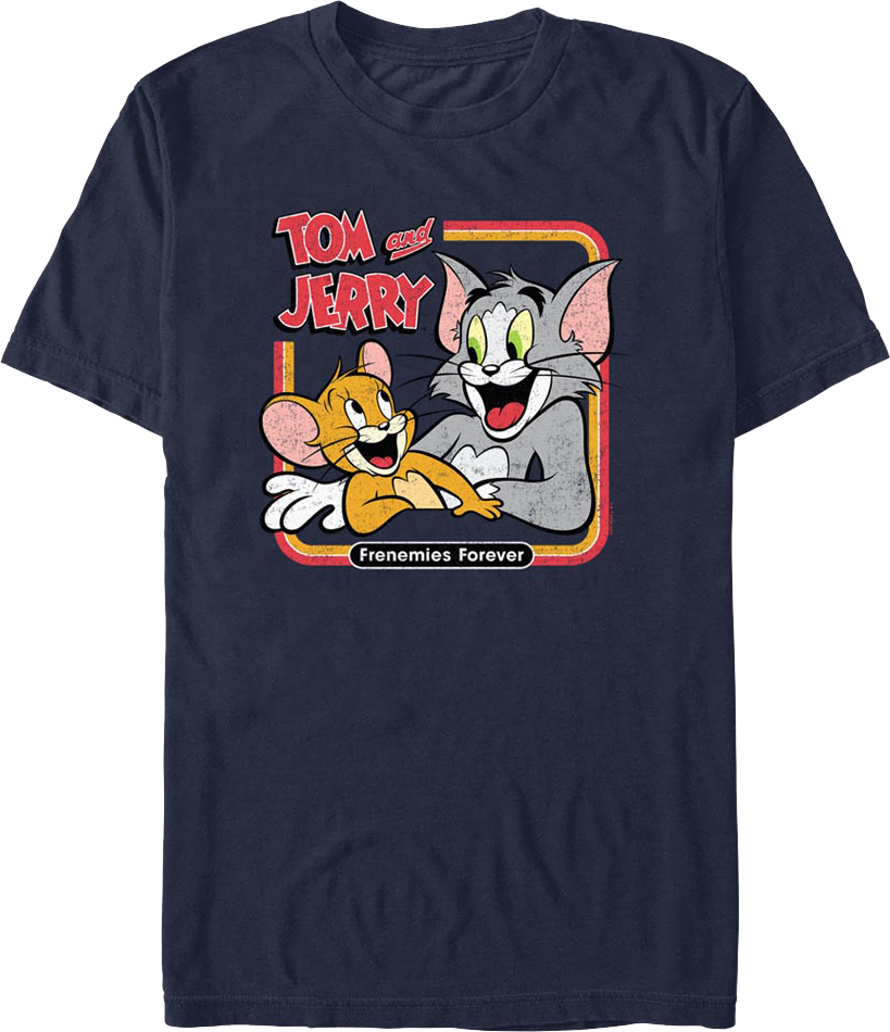Frenemies Forever Tom And Jerry T-Shirt