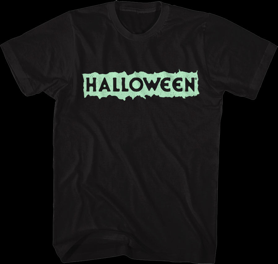 Front & Back Evil Collage Halloween T-Shirt