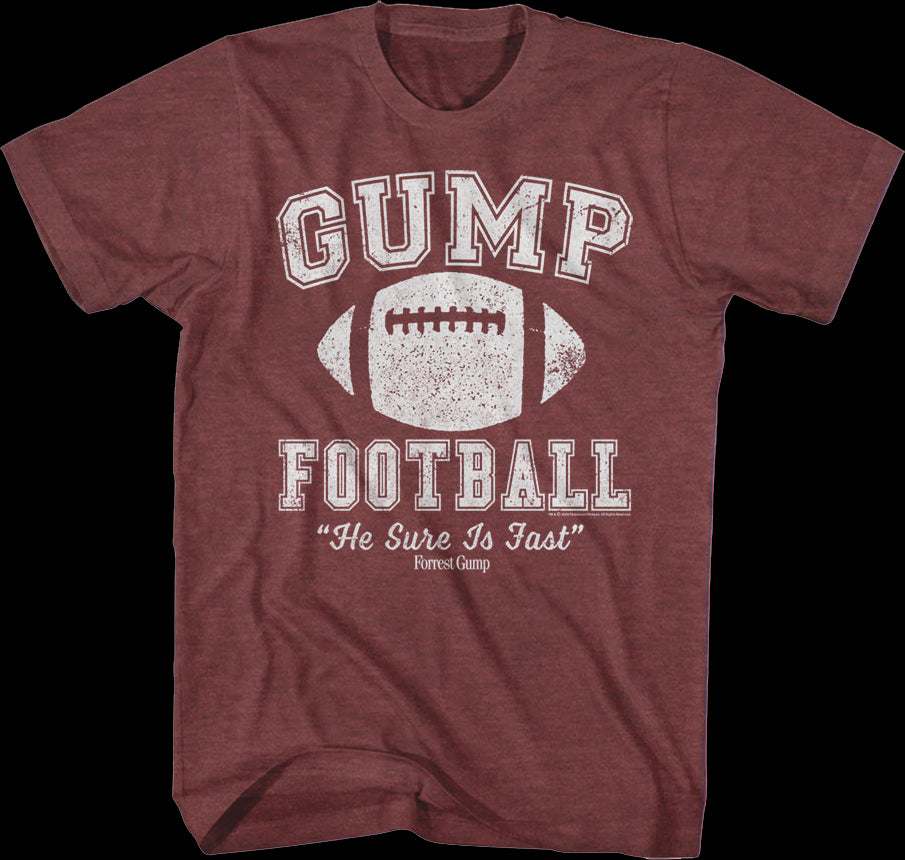 Front & Back Football Jersey Forrest Gump T-Shirt
