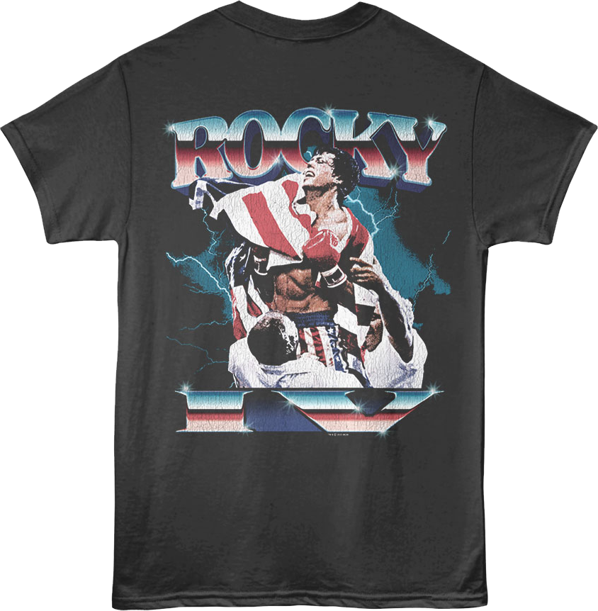 Front & Back Rocky IV T-Shirt