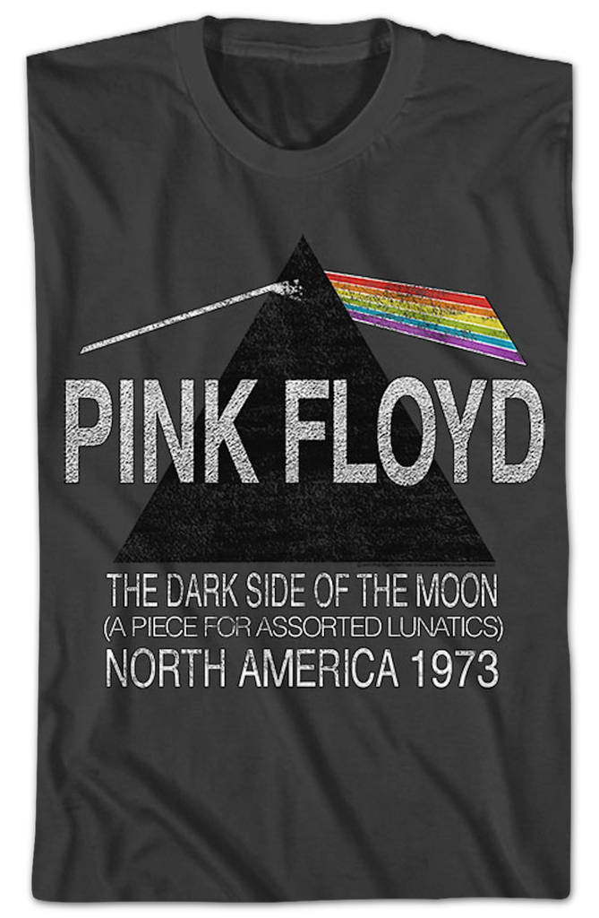 The Dark Side of the Moon North America 1973 Pink Floyd T-Shirt