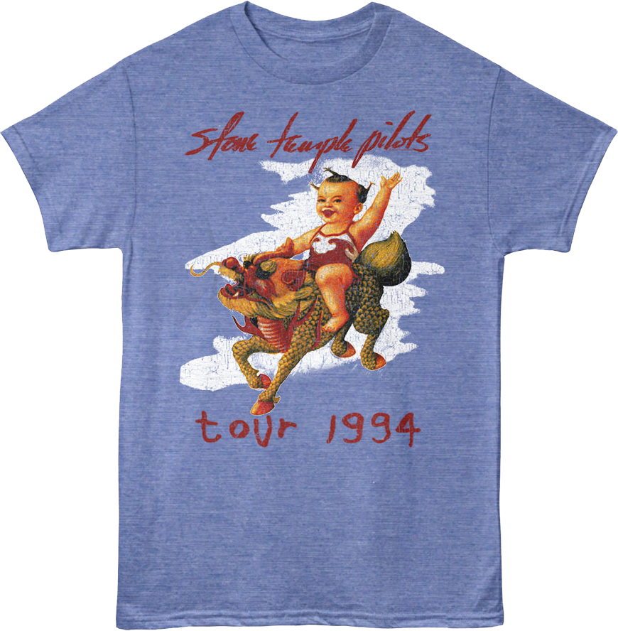 Front & Back Tour 1994 Stone Temple Pilots T-Shirt