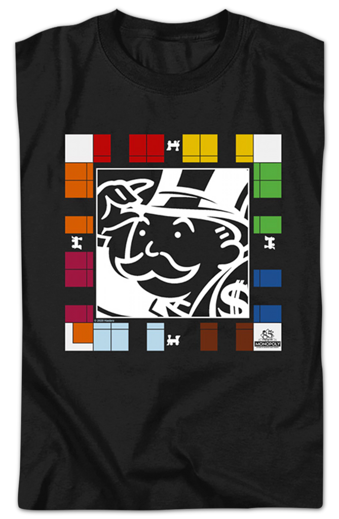 Game Board Monopoly T-Shirt