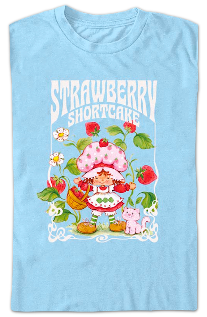 Garden Photo Strawberry Shortcake T-Shirt