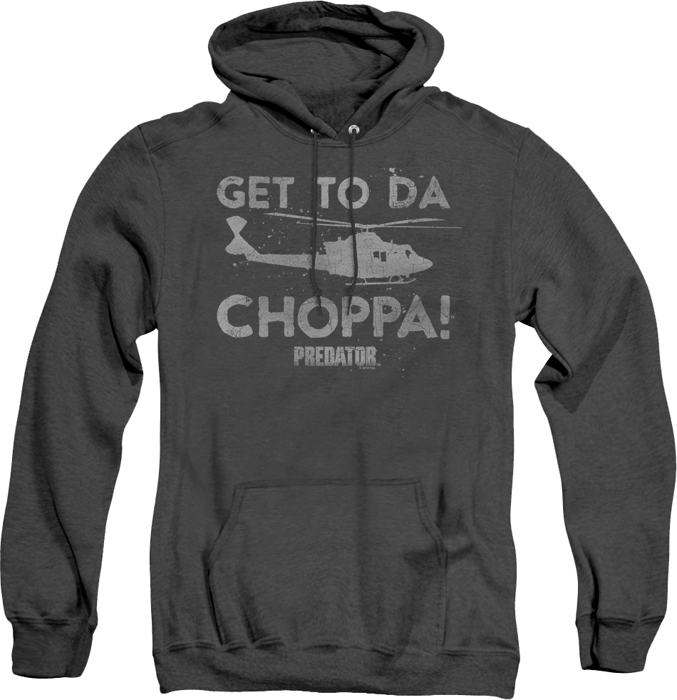 Get To Da Choppa Predator Hoodie