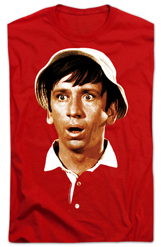 Gilligan's Head Gilligan's Island Long Sleeve Shirt