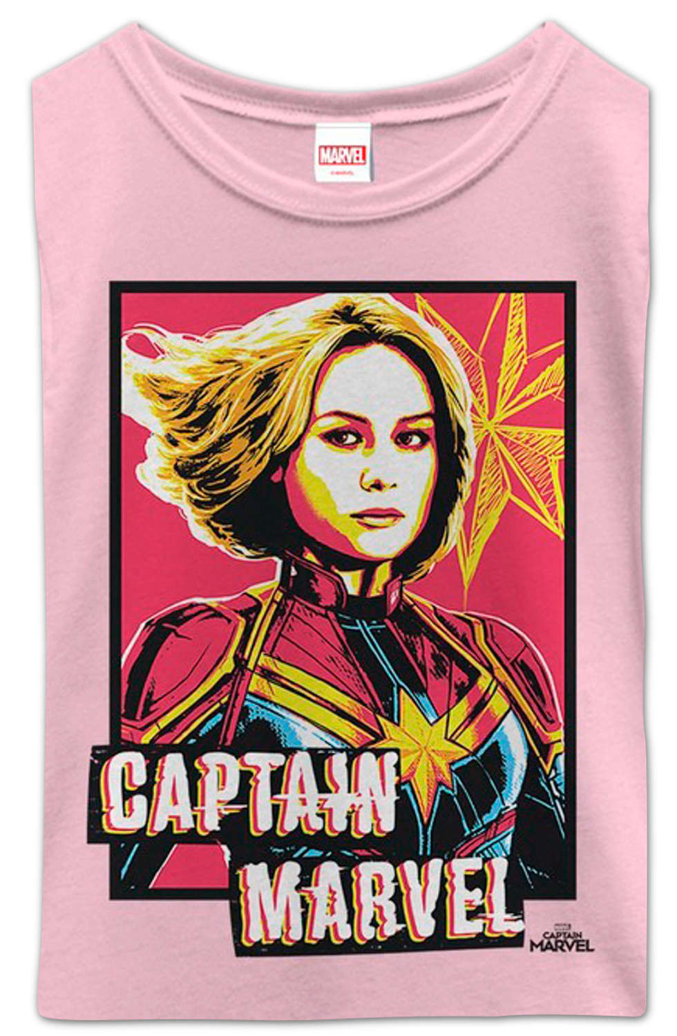 Girls Captain Marvel Shirt: Captain Marvel Kids T-Shirt