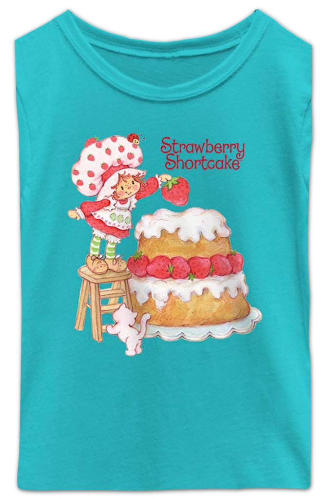 Girls Youth Strawberry Shortcake Shirt