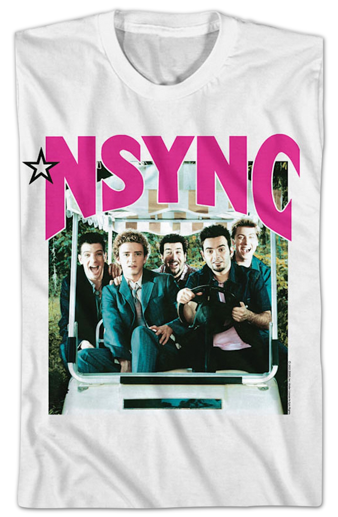 Golf Cart NSYNC T-Shirt