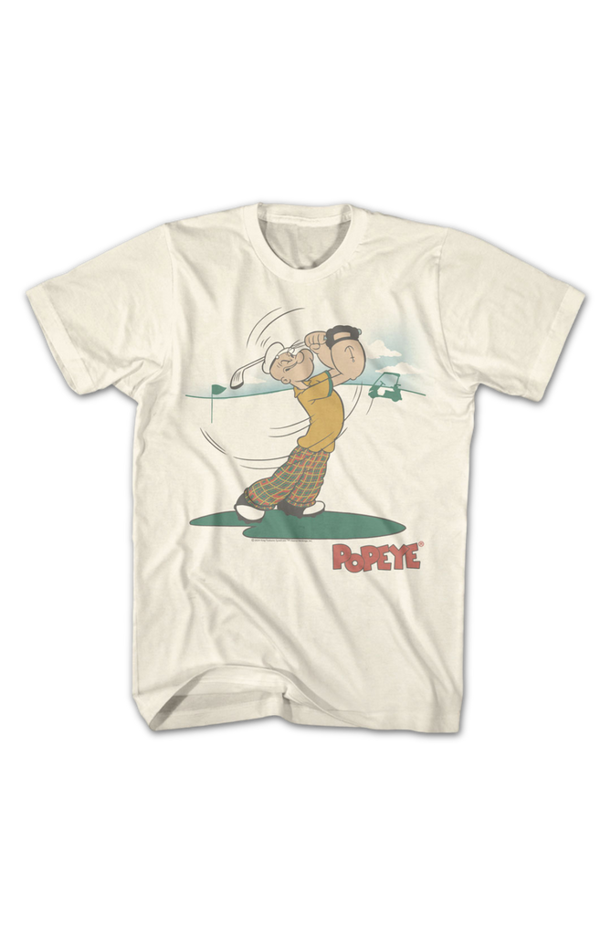 Golf Swing Popeye T-Shirt