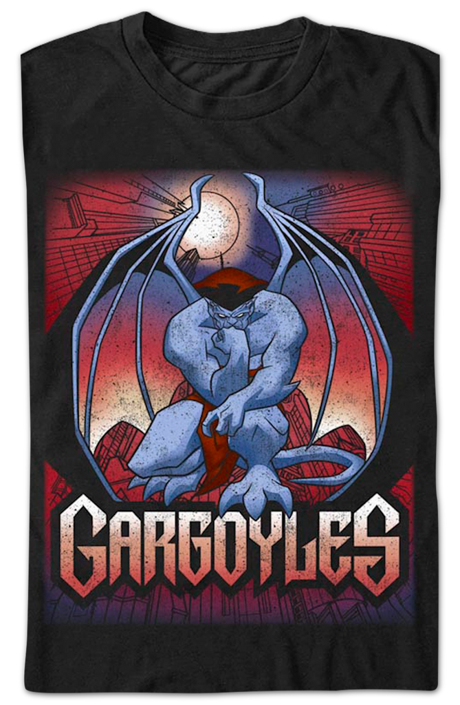 Goliath Pose Gargoyles T-Shirt