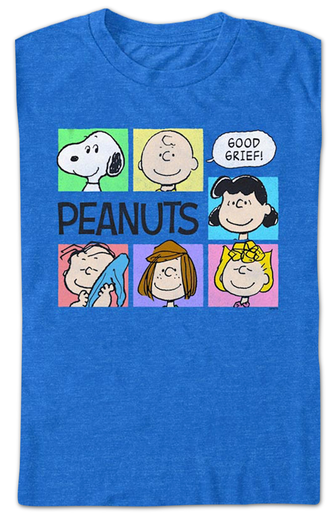 Good Grief Blocks Peanuts T-Shirt