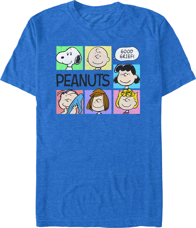 Good Grief Blocks Peanuts T-Shirt