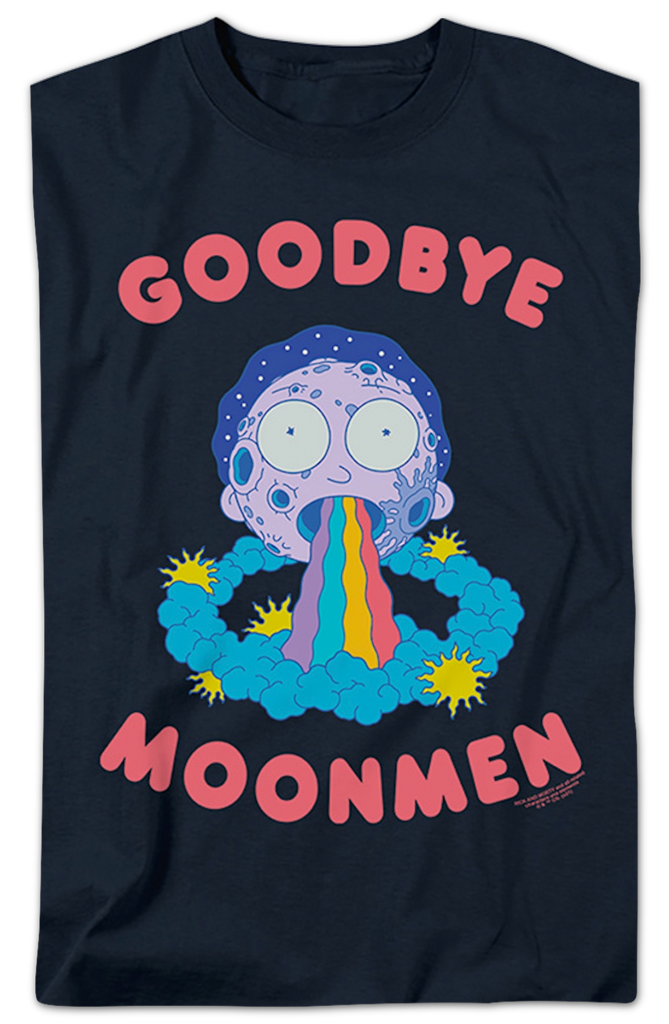Goodbye Moonmen Rick And Morty T-Shirt